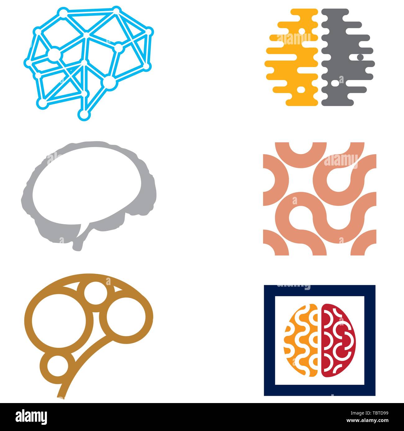 Human brain cell icon hi-res stock photography and images - Alamy