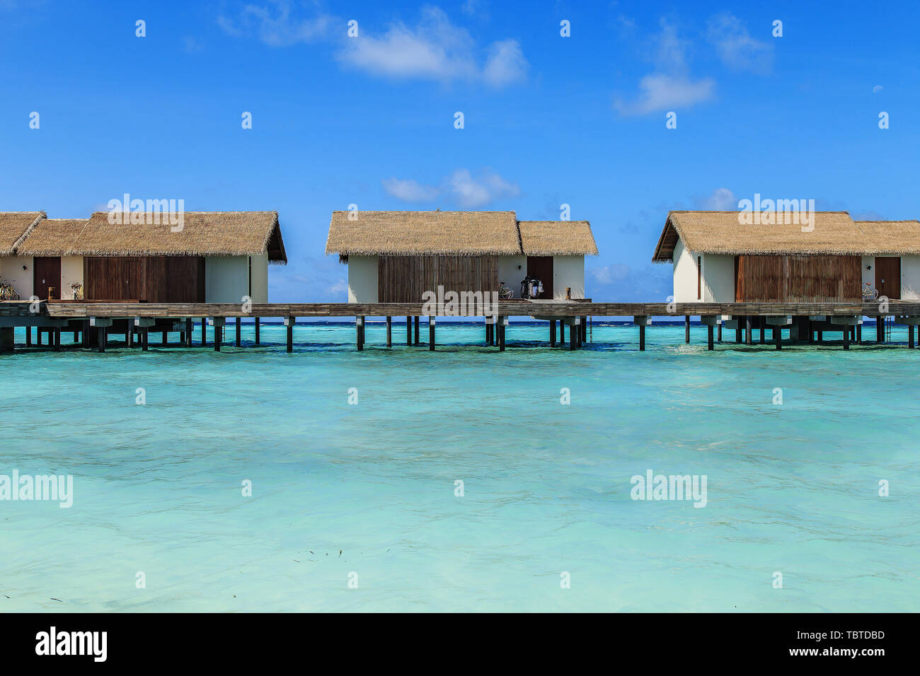 Attractive view of the Maldives Stock Photo - Alamy
