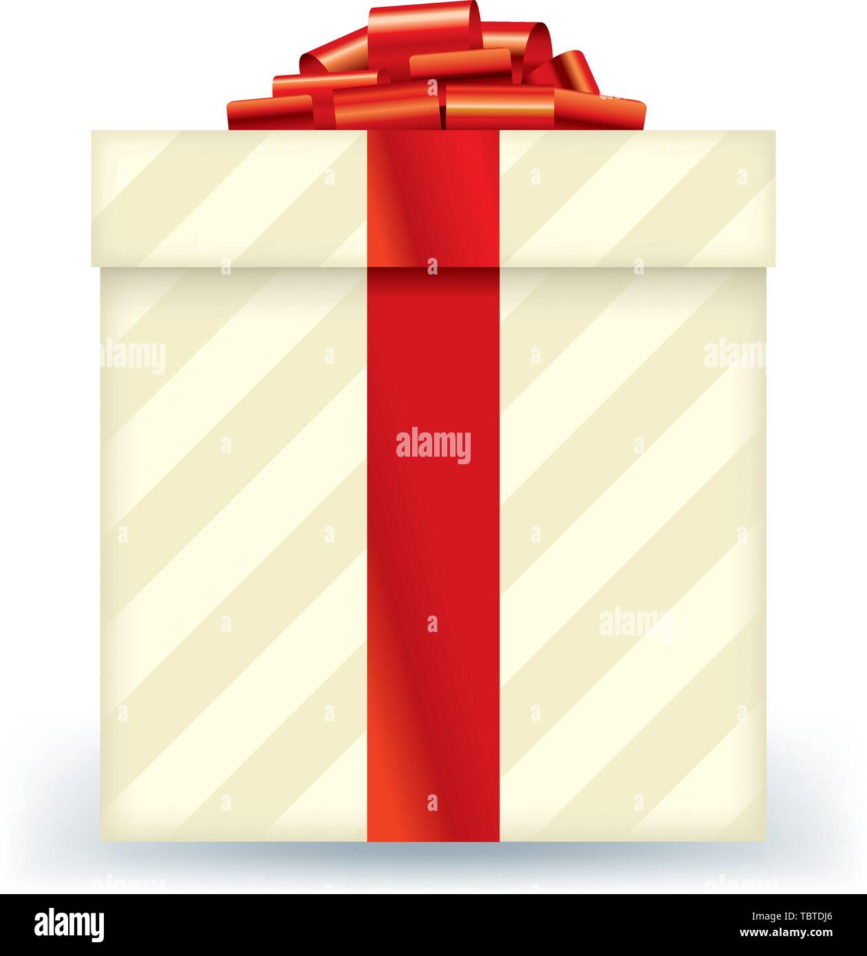 Happy birthday red beige Stock Vector Images - Alamy