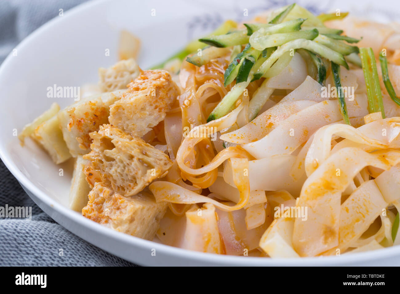 Traditional Chinese cuisine, cold skin Stock Photo - Alamy