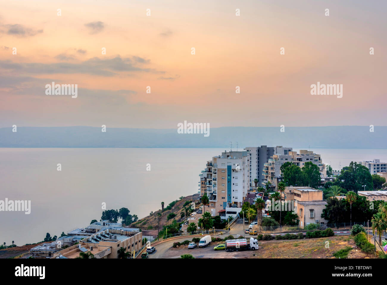 Sunrise sea galilee in israel hi-res stock photography and images - Alamy