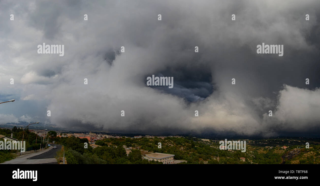 Cyclone scene hi-res stock photography and images - Alamy