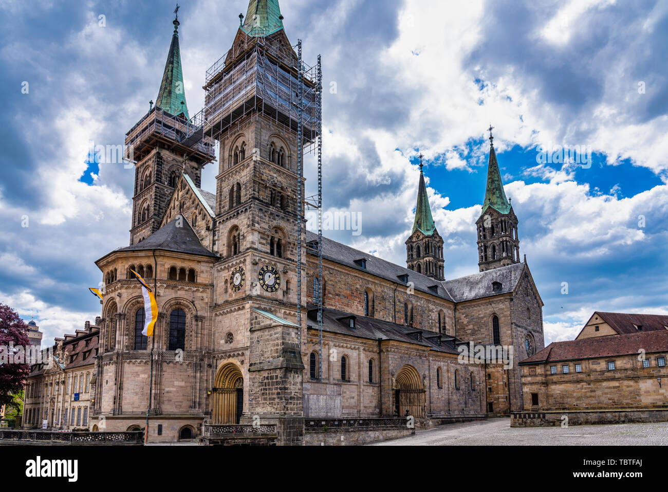 Bavaria germany unesco world heritage site cathedral bamberger dom hi ...