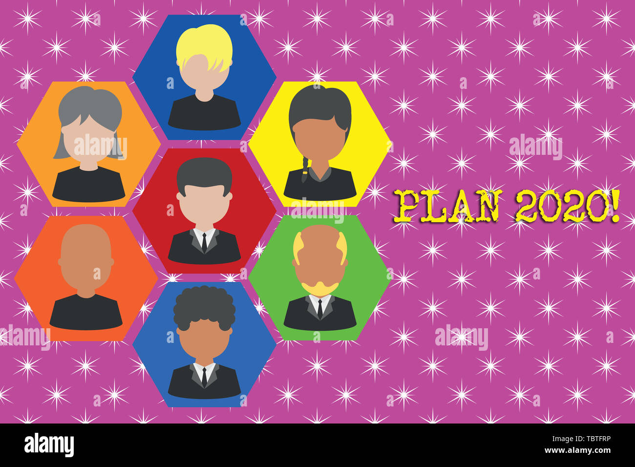 Writing note showing Plan 2020. Business concept for detailed proposal ...