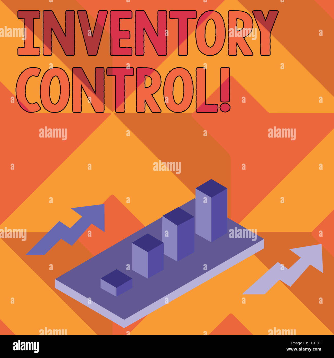 Writing note showing Inventory Control. Business concept for regulating ...