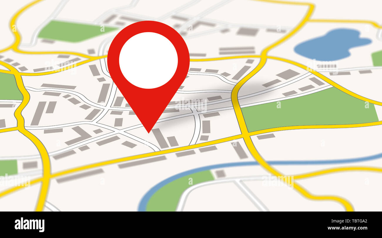 Generic map hi-res stock photography and images - Alamy