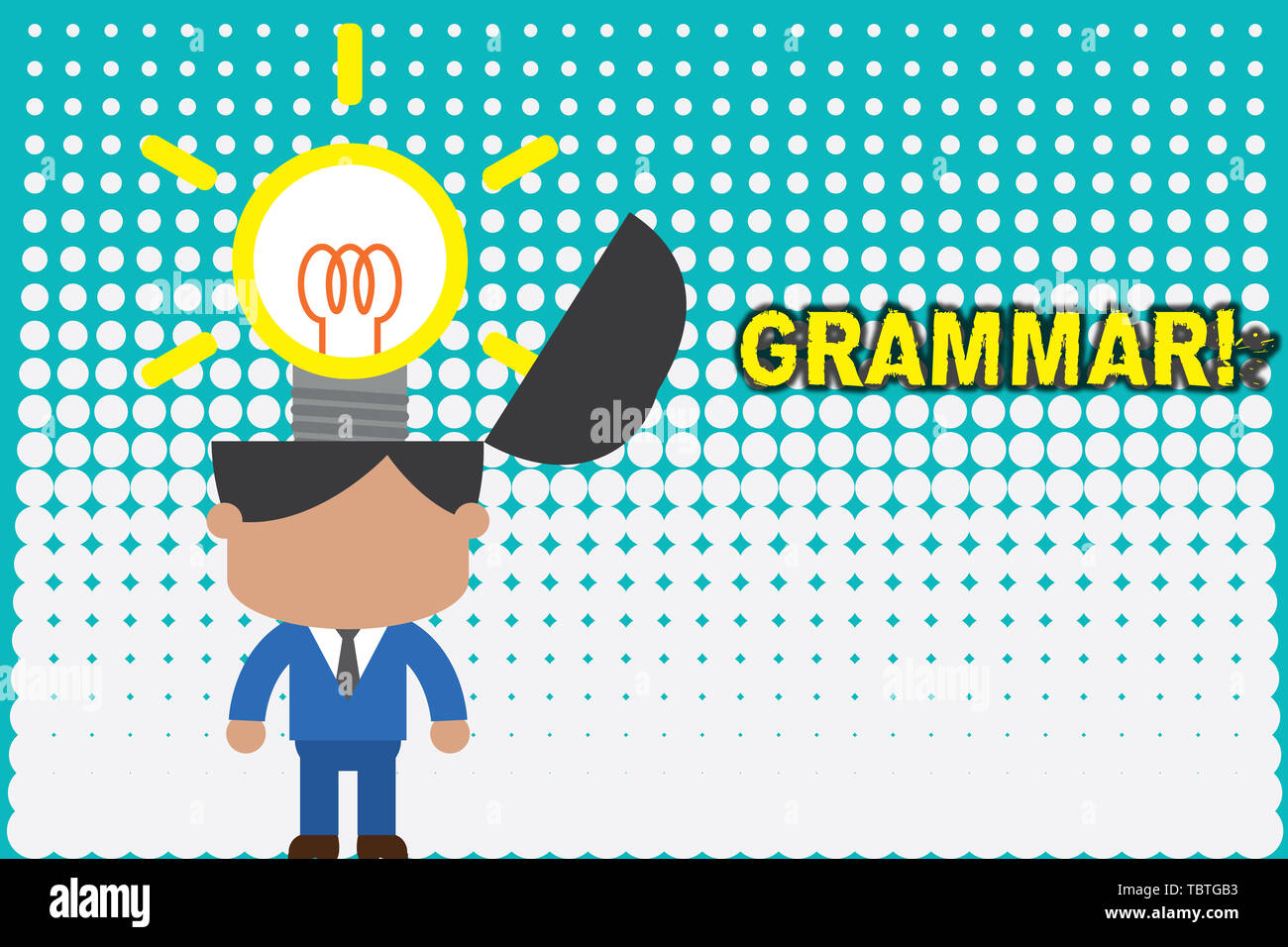 Conceptual hand writing showing Grammar. Concept meaning whole system ...