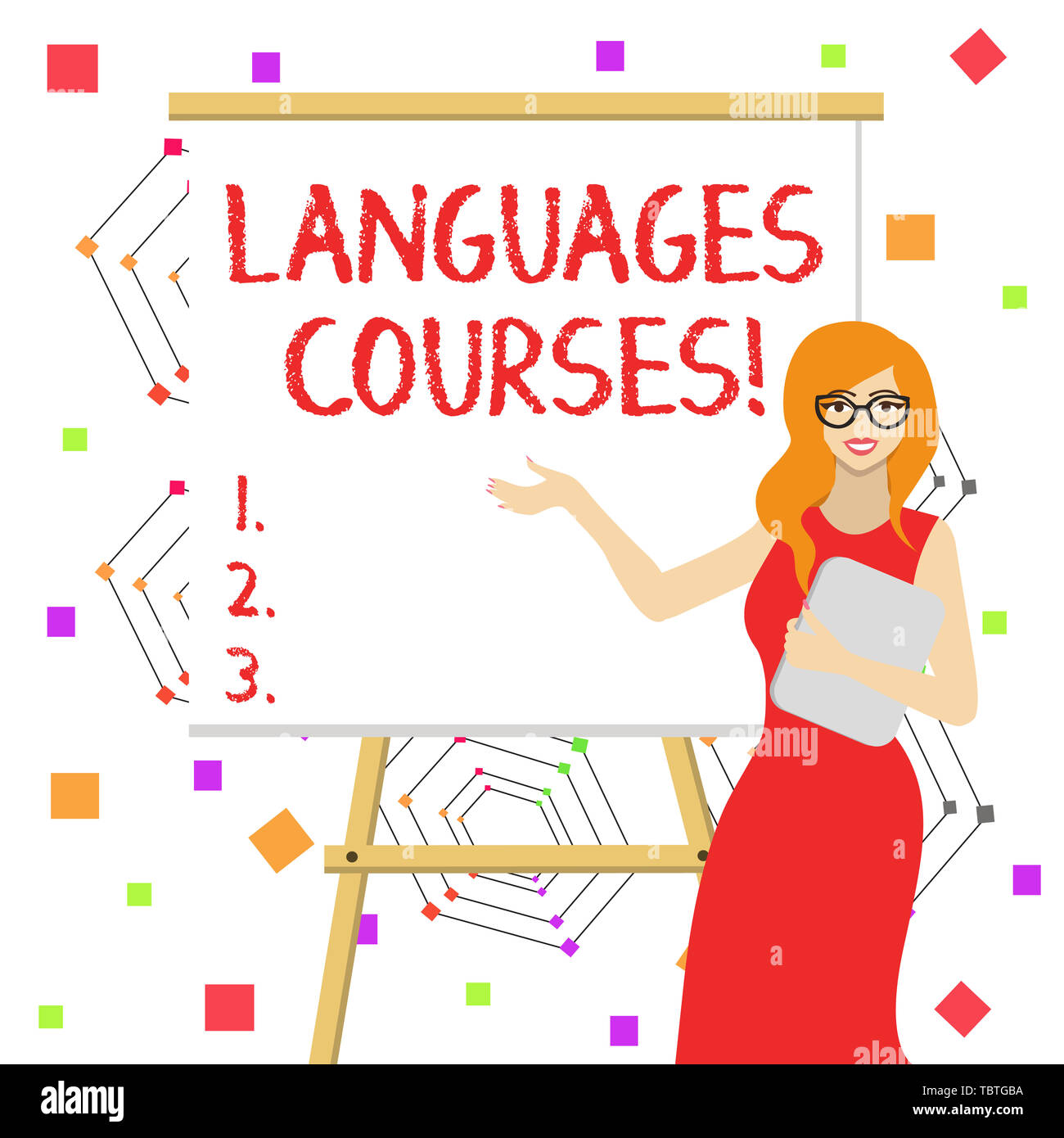 Teaching class in english and spanish hi-res stock photography and ...
