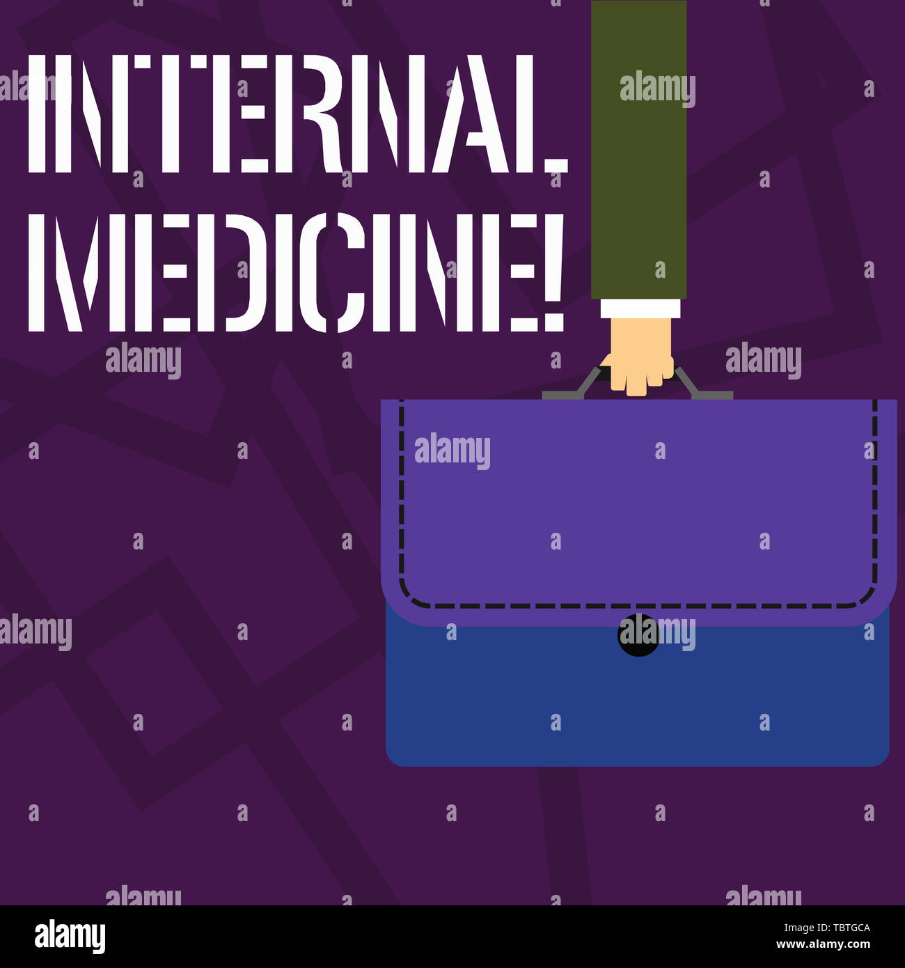 Text sign showing Internal Medicine. Business photo showcasing ...