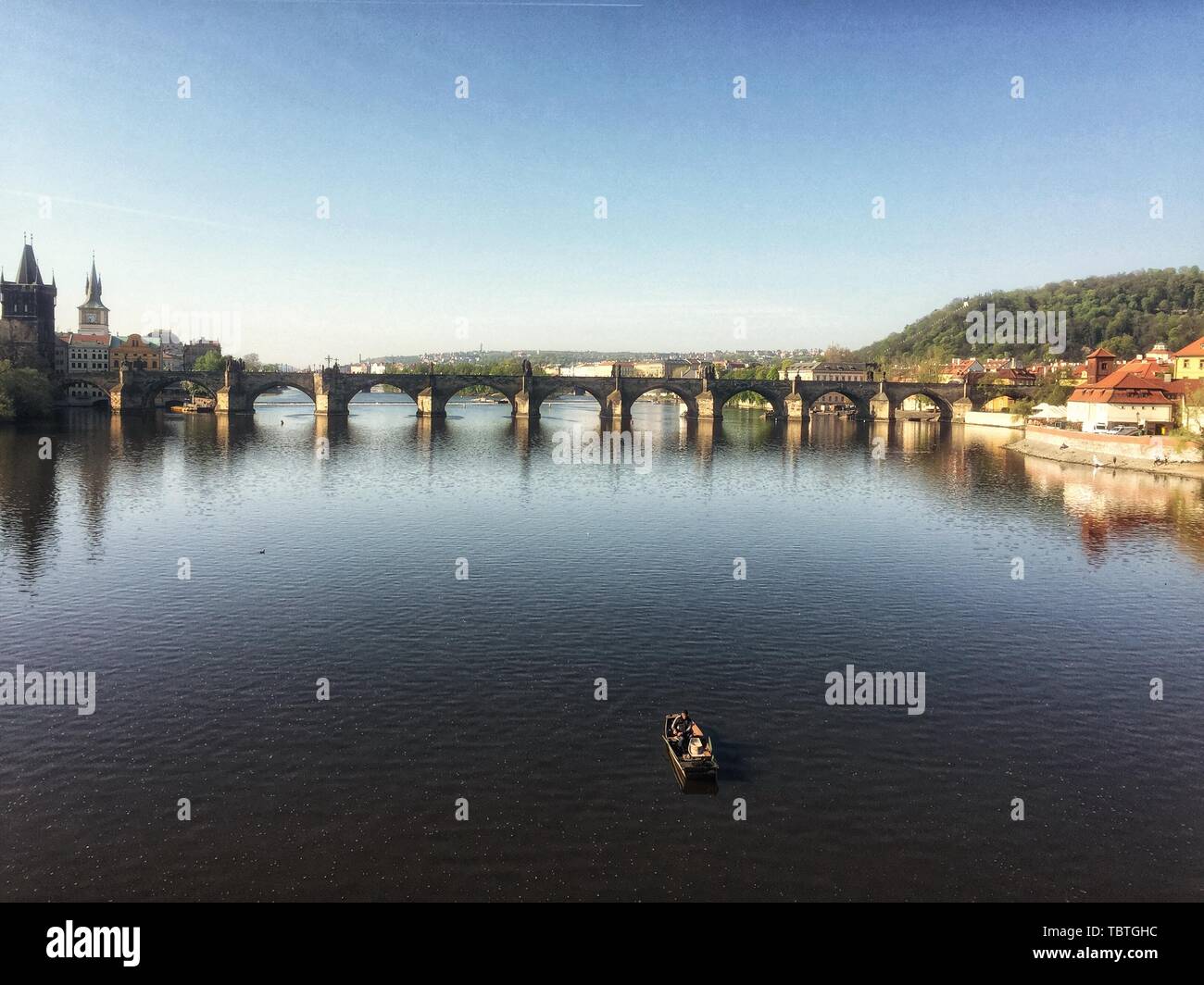 Waters with nature no one reflects lakes hi-res stock photography and ...