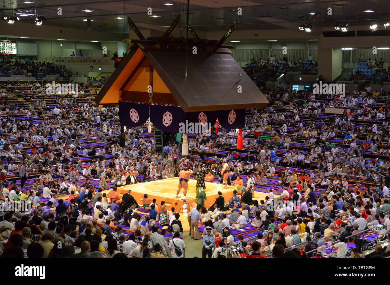 Japanese sumo stadium hi-res stock photography and images - Alamy