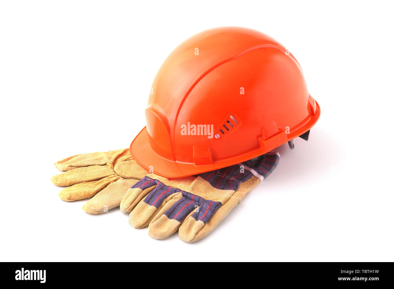 Hard Hat And Gloves
