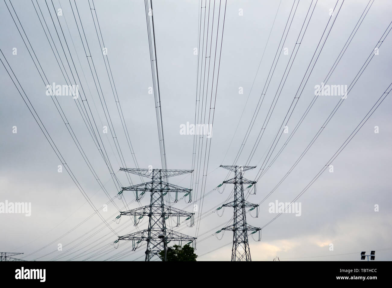 Electricity, a renewable energy source Stock Photo - Alamy