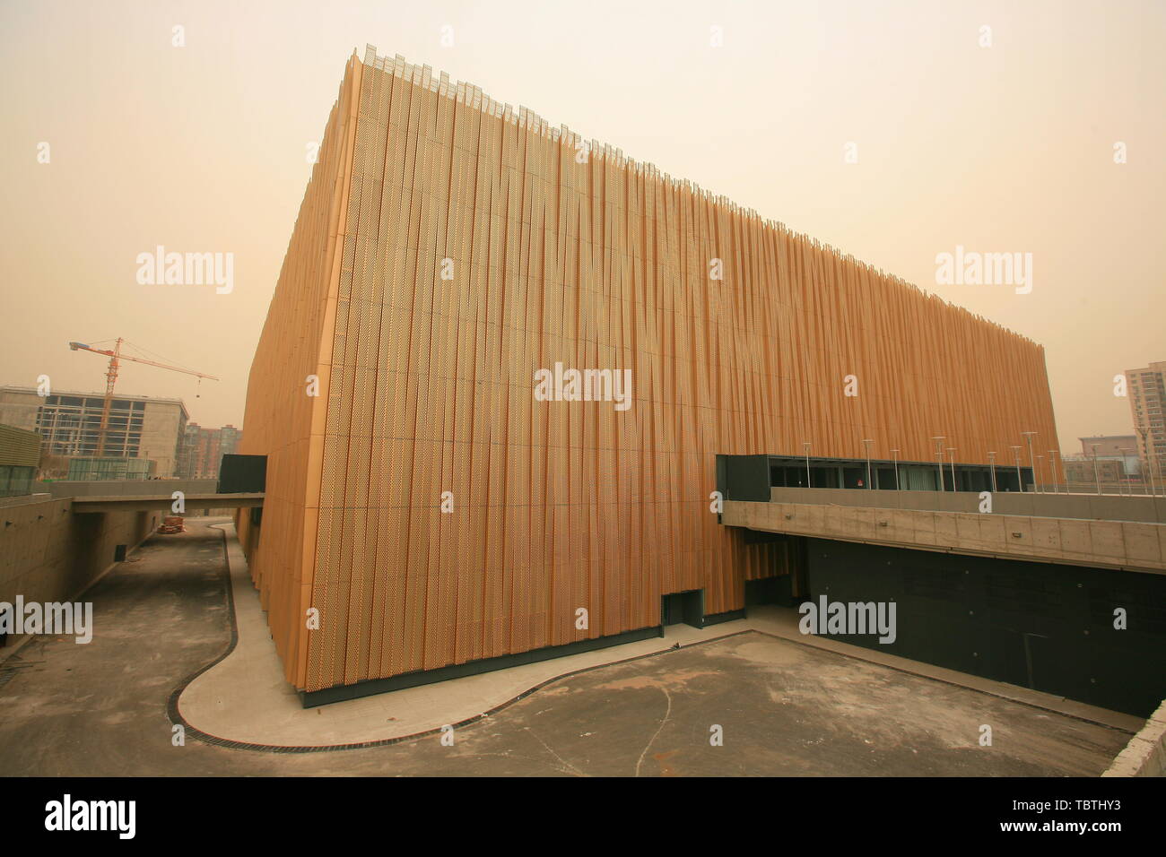 Beijing Wukesong Basketball Hall Stock Photo - Alamy