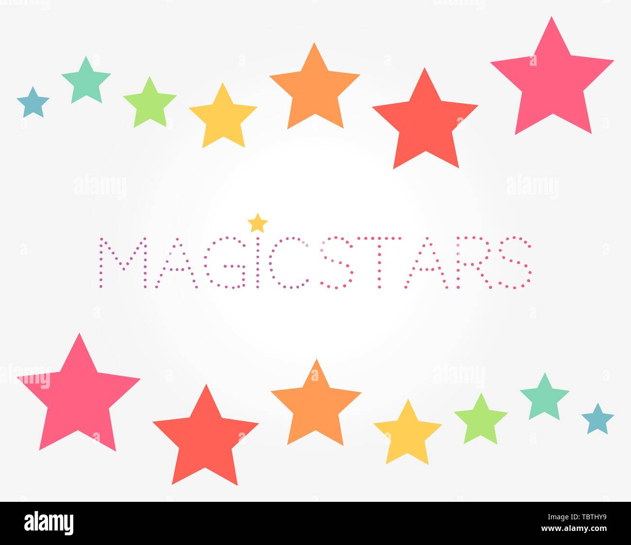 Colorful Star Border