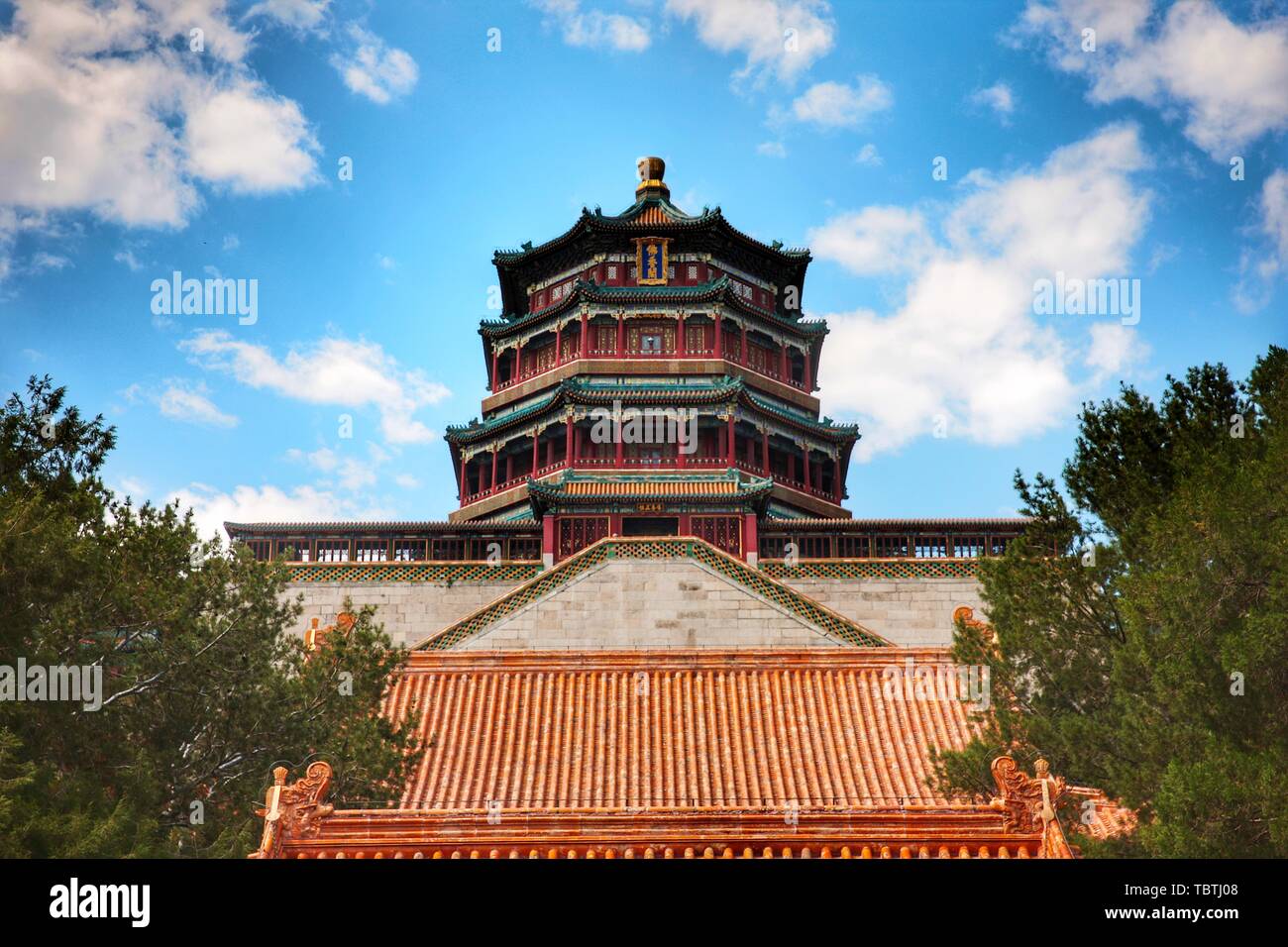 The Summer Palace Buddha Stock Photo - Alamy