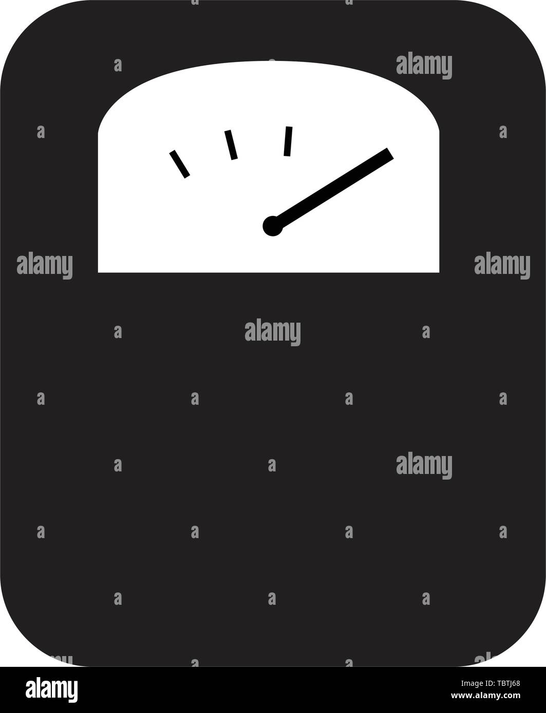 Body weight measurement Stock Vector Images - Alamy