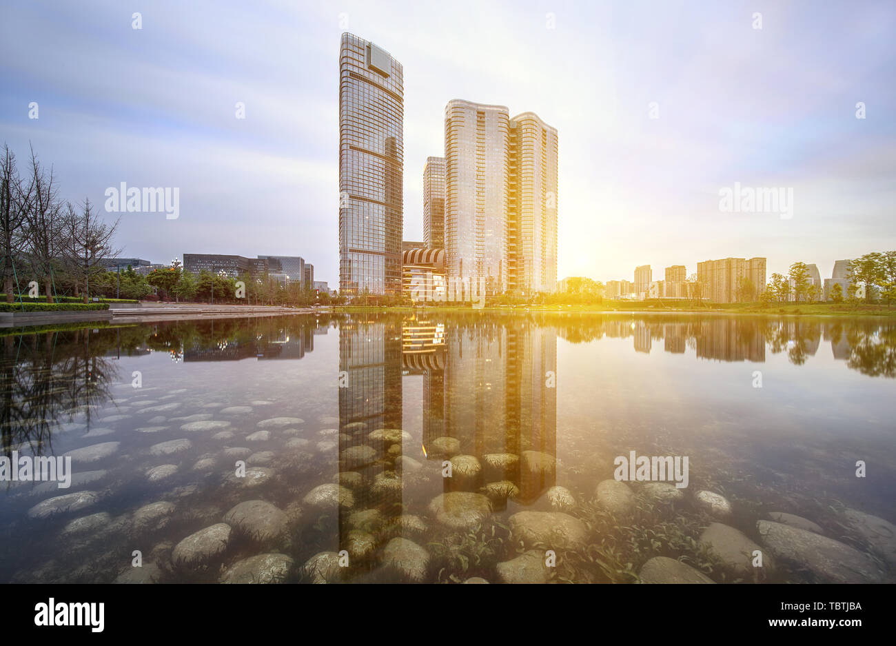 Reflection of Modern Architecture in Chengdu South Business District ...