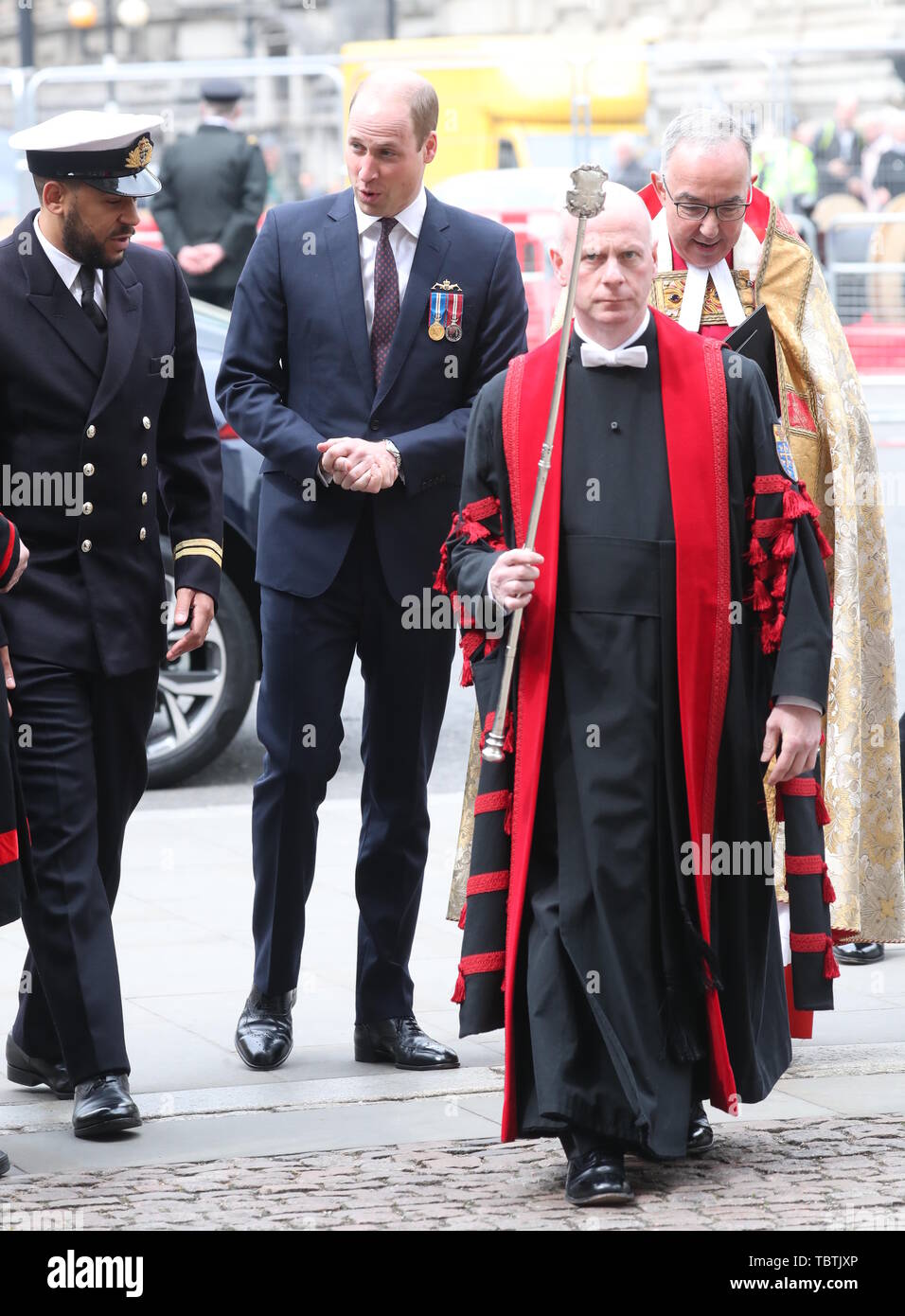 Prince William, Duke of Cambridge attends a Service at Westminster ...