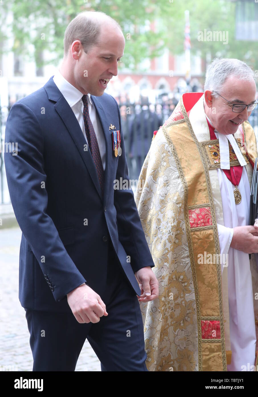 Prince William, Duke of Cambridge attends a Service at Westminster ...