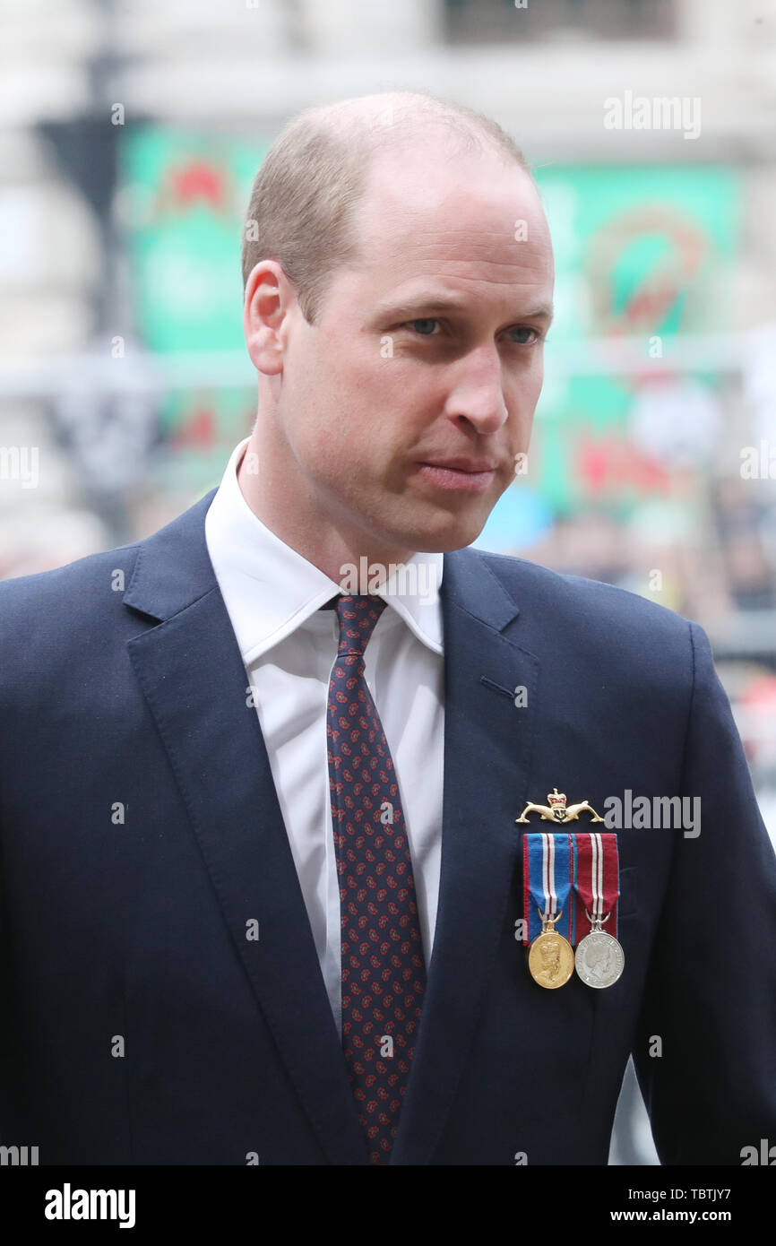 Prince William, Duke of Cambridge attends a Service at Westminster ...