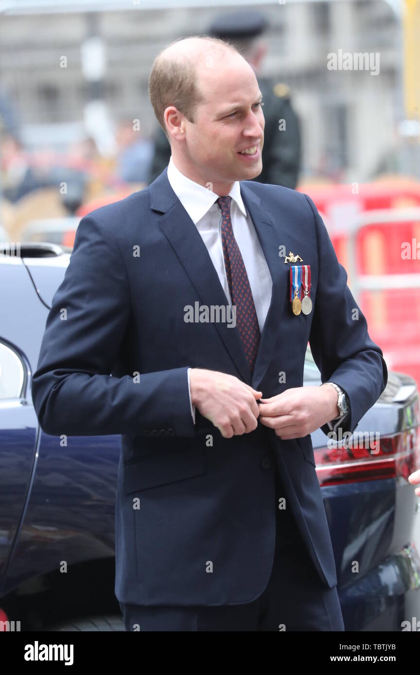 Prince William, Duke of Cambridge attends a Service at Westminster ...