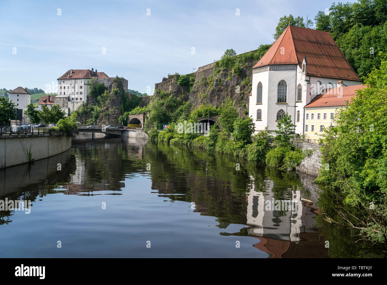 Kirche St. Salvator an der Iltz, Passau, Niederbayern, Bayern ...
