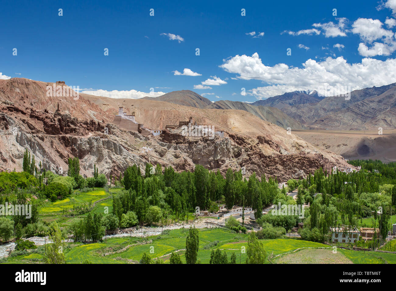 Basgo village ladakh stupa hi-res stock photography and images - Alamy