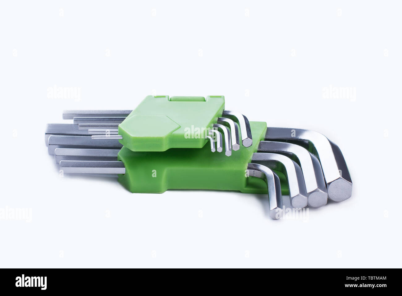 Long arm allen wrench set. Professional allen wrench key set isolated ...