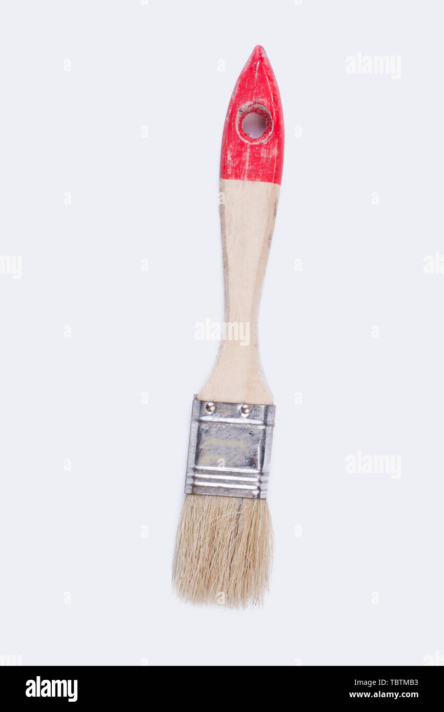 Paint brush isolated on white background. Tool for wall painting ...