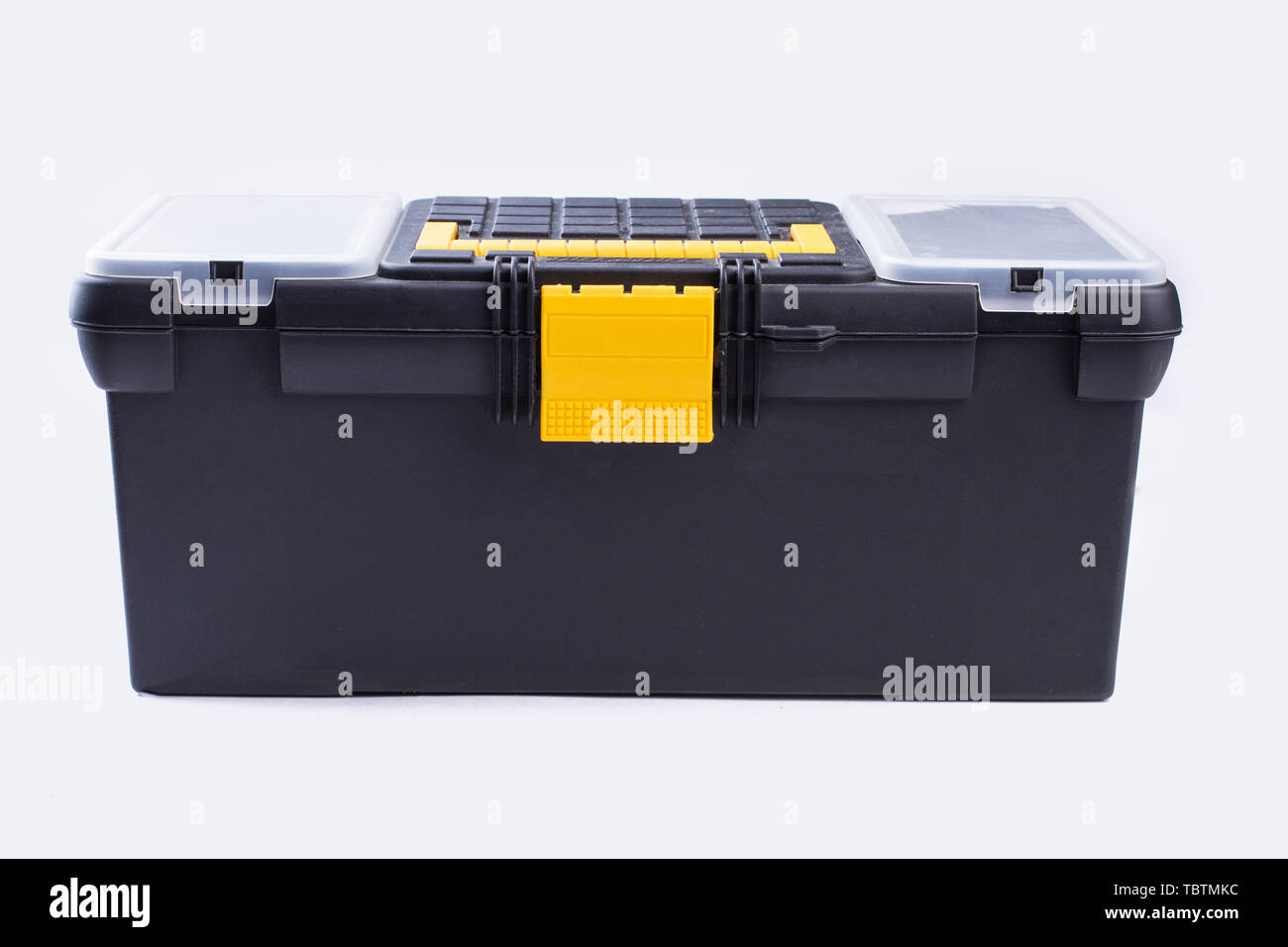 Tool box isolated on white background. Case with construction ...