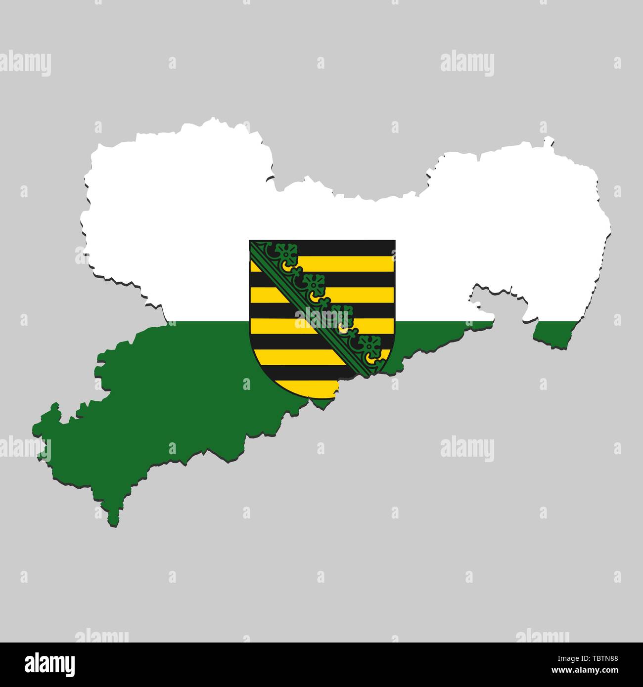 Map Of Saxony High Resolution Stock Photography and Images - Alamy