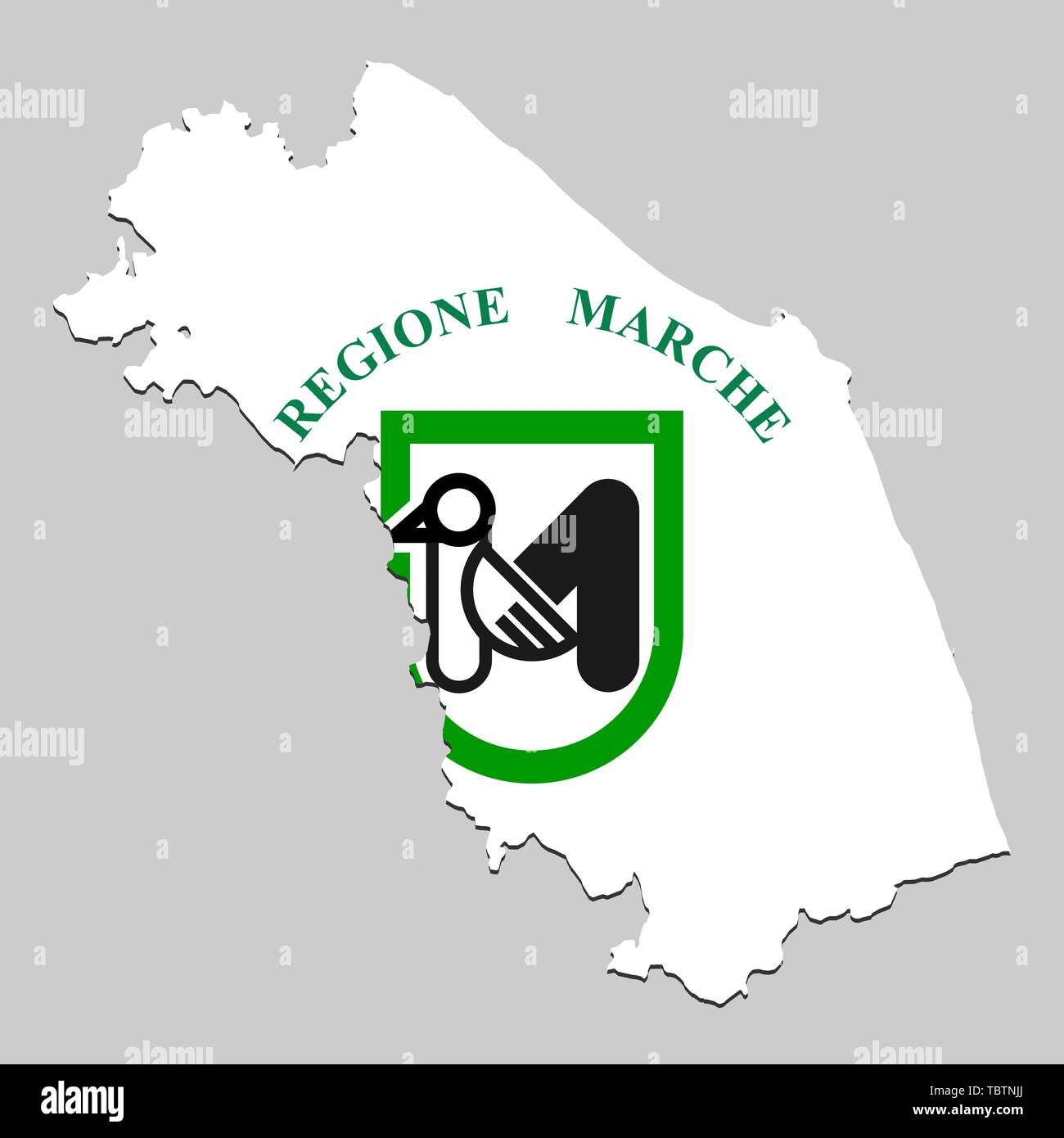 Marche flag Stock Vector Images - Alamy