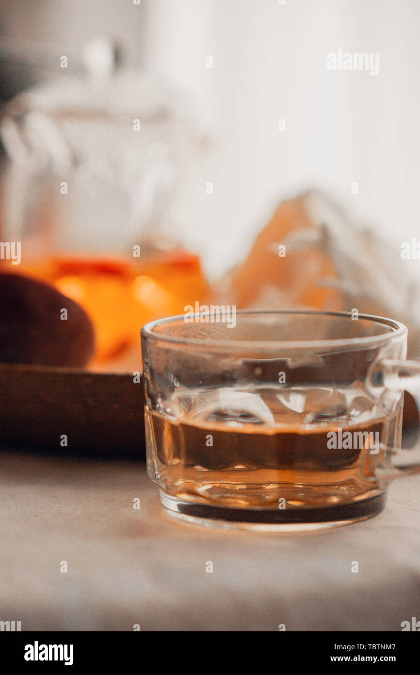 Afternoon tea on the weekend Stock Photo - Alamy