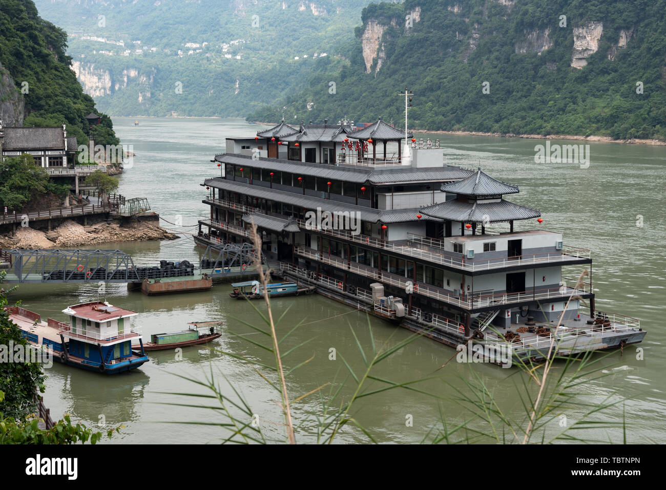 Three Gorges Dam scenery Stock Photo - Alamy