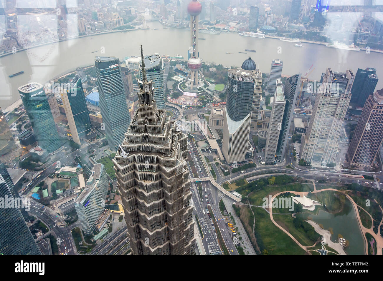 Living Scene on the Streets of Shanghai with Houses Stock Photo - Alamy