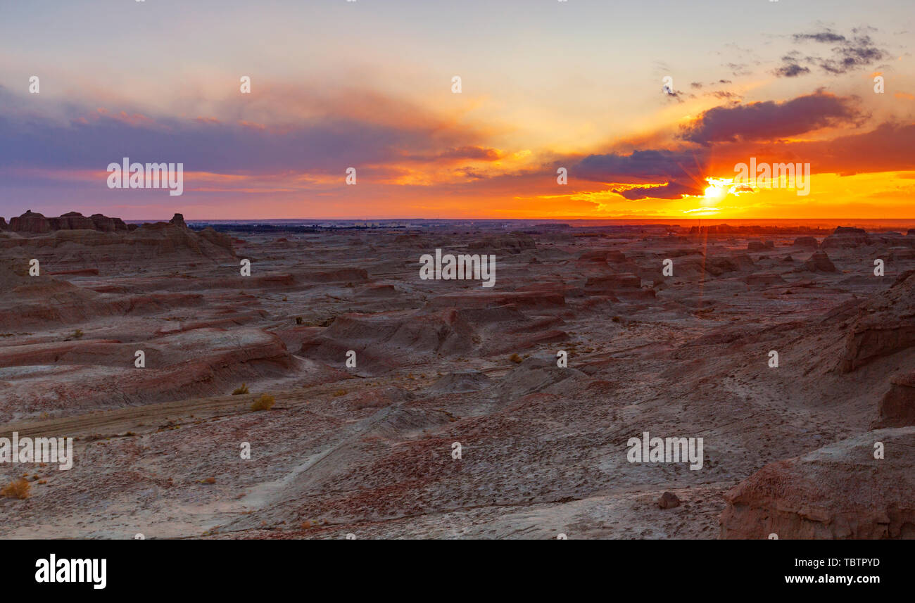 Ghost city xinjiang hi-res stock photography and images - Alamy