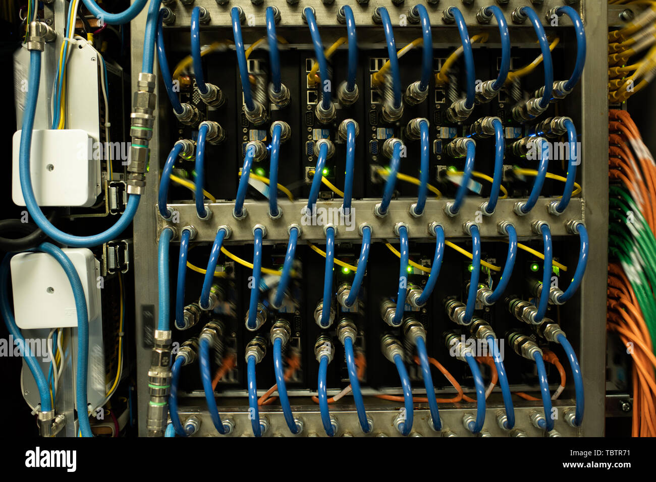 Supercomputer of database server Stock Photo - Alamy