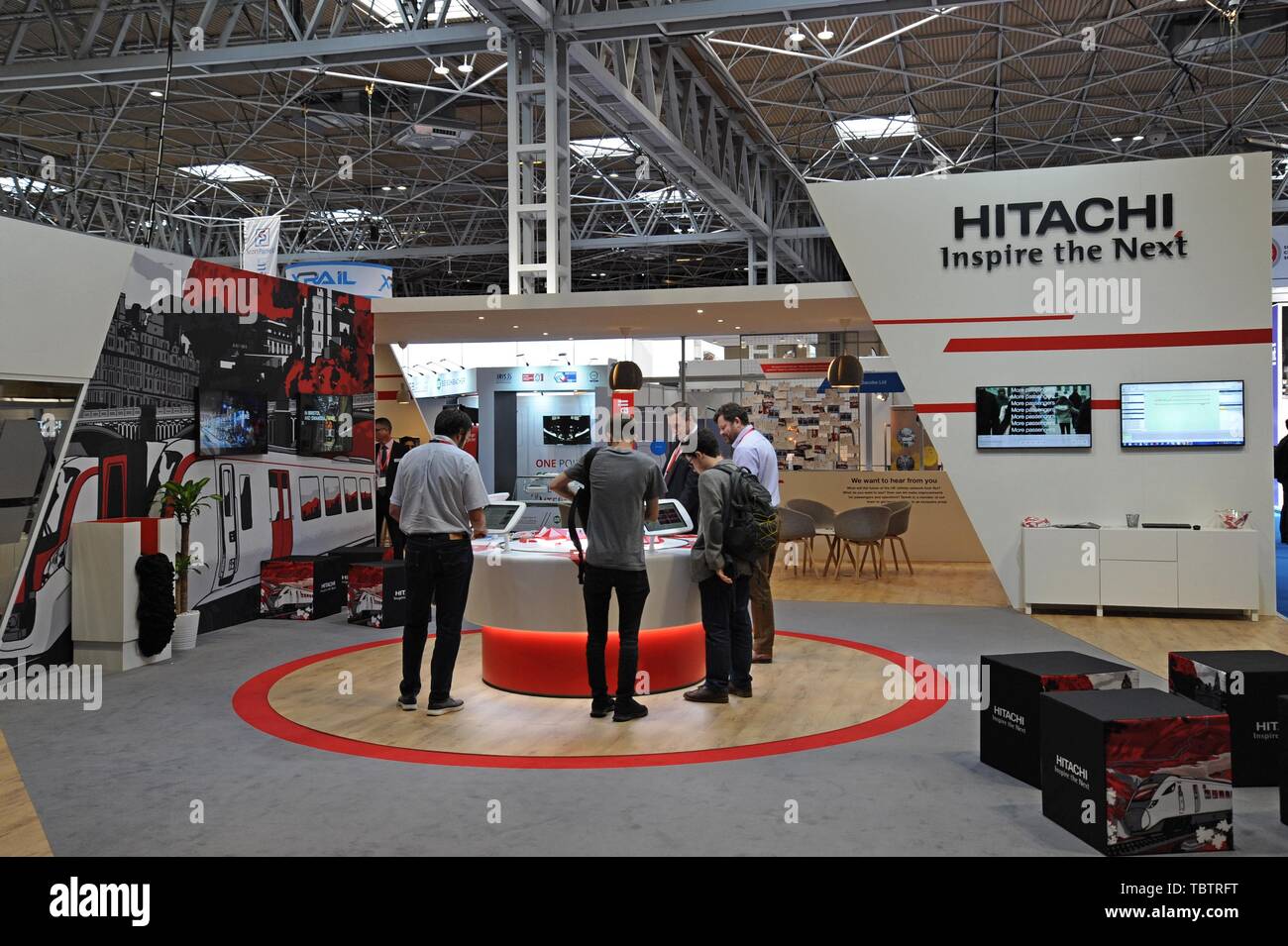 Rail hitachi hi-res stock photography and images - Alamy