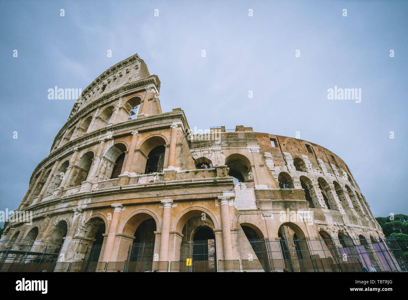 The Colosseum of ancient Rome Stock Photo - Alamy