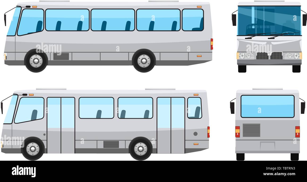 Bus ads Stock Vector Images - Alamy