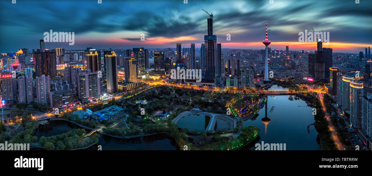 On both sides of a river, the top of Beijing Stock Photo - Alamy