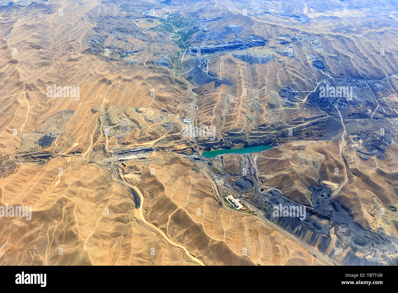 Chongqing-Xinjiang, aerial shooting Stock Photo - Alamy