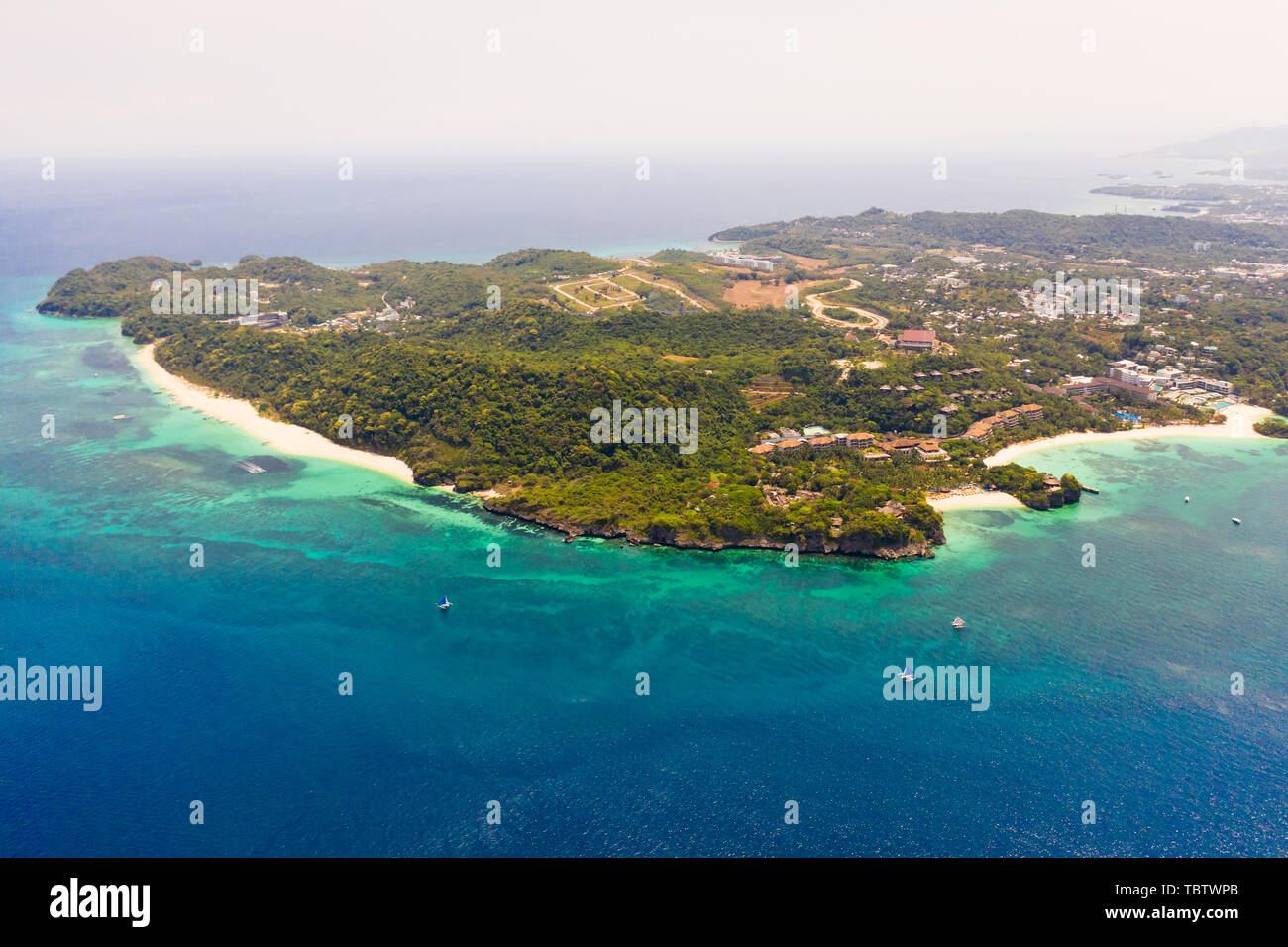 Boracay Philippines Aerial High Resolution Stock Photography and Images ...