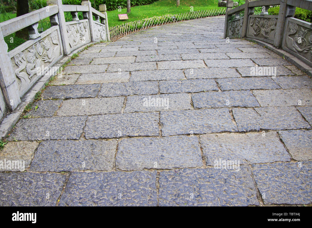 Stone paved roads Stock Photo - Alamy