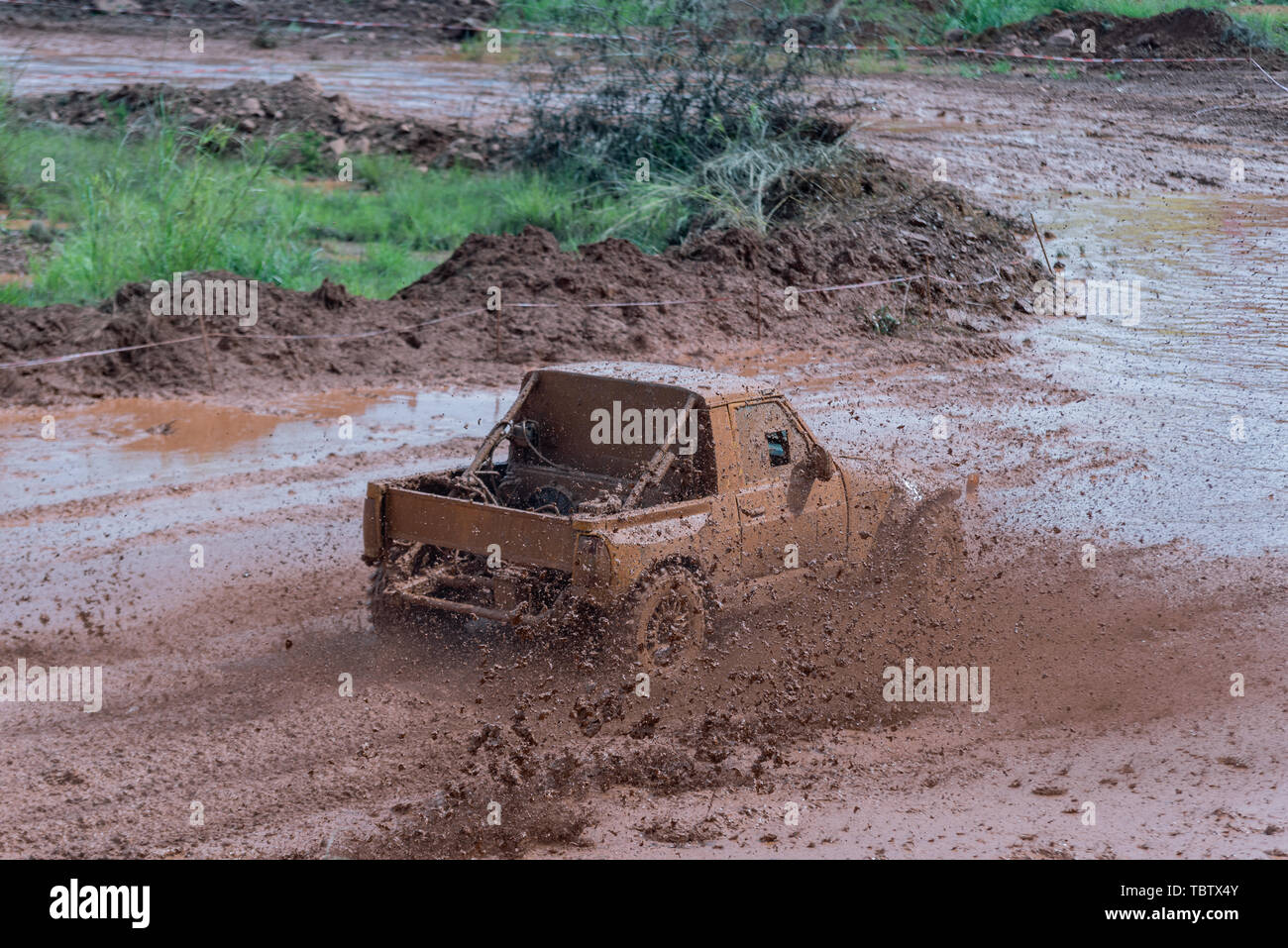 Land Cruiser Outdoor Car Cross Country Competition Stock Photo - Alamy