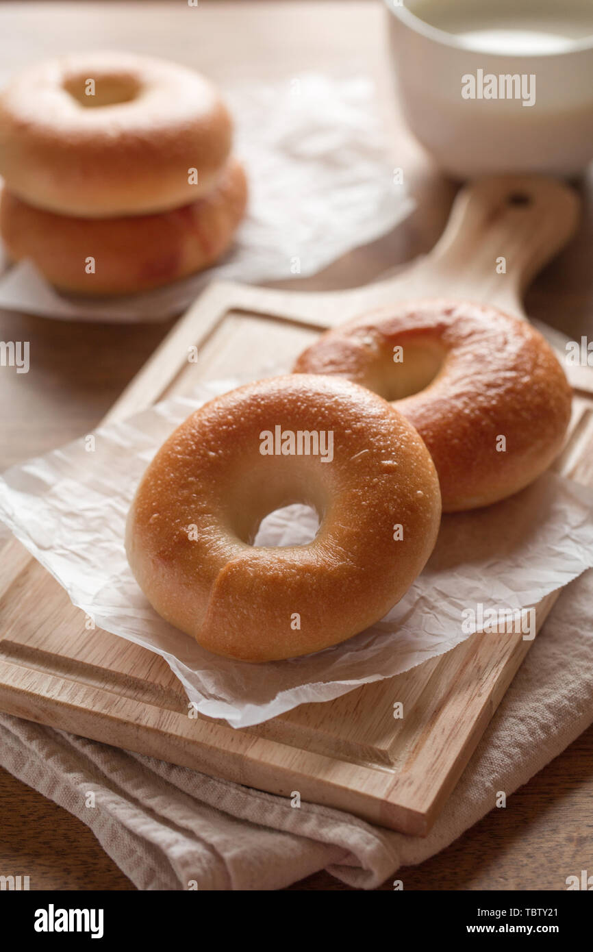 Original bego bagel Stock Photo - Alamy
