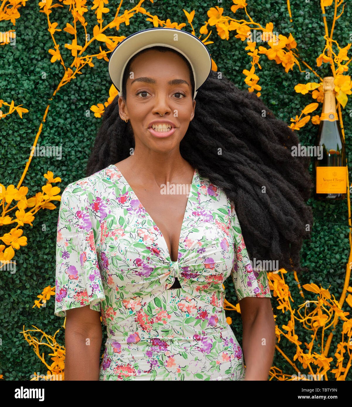 Cipriana Quann attends 12th Annual Veuve Clicquot Polo Classic at ...