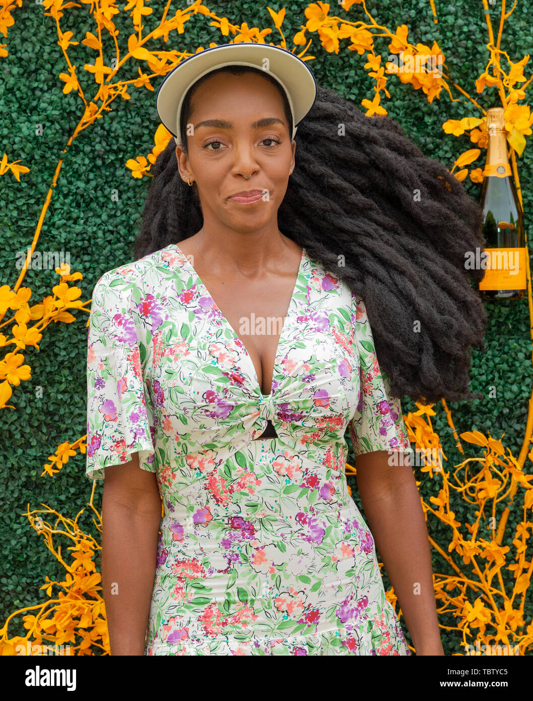 Cipriana Quann attends 12th Annual Veuve Clicquot Polo Classic at ...