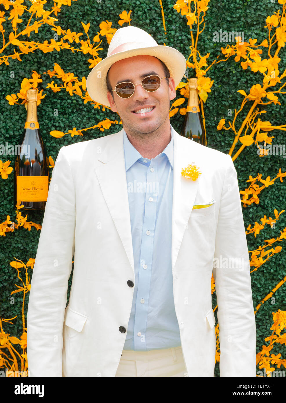 Logan Horne attends 12th Annual Veuve Clicquot Polo Classic at Liberty ...